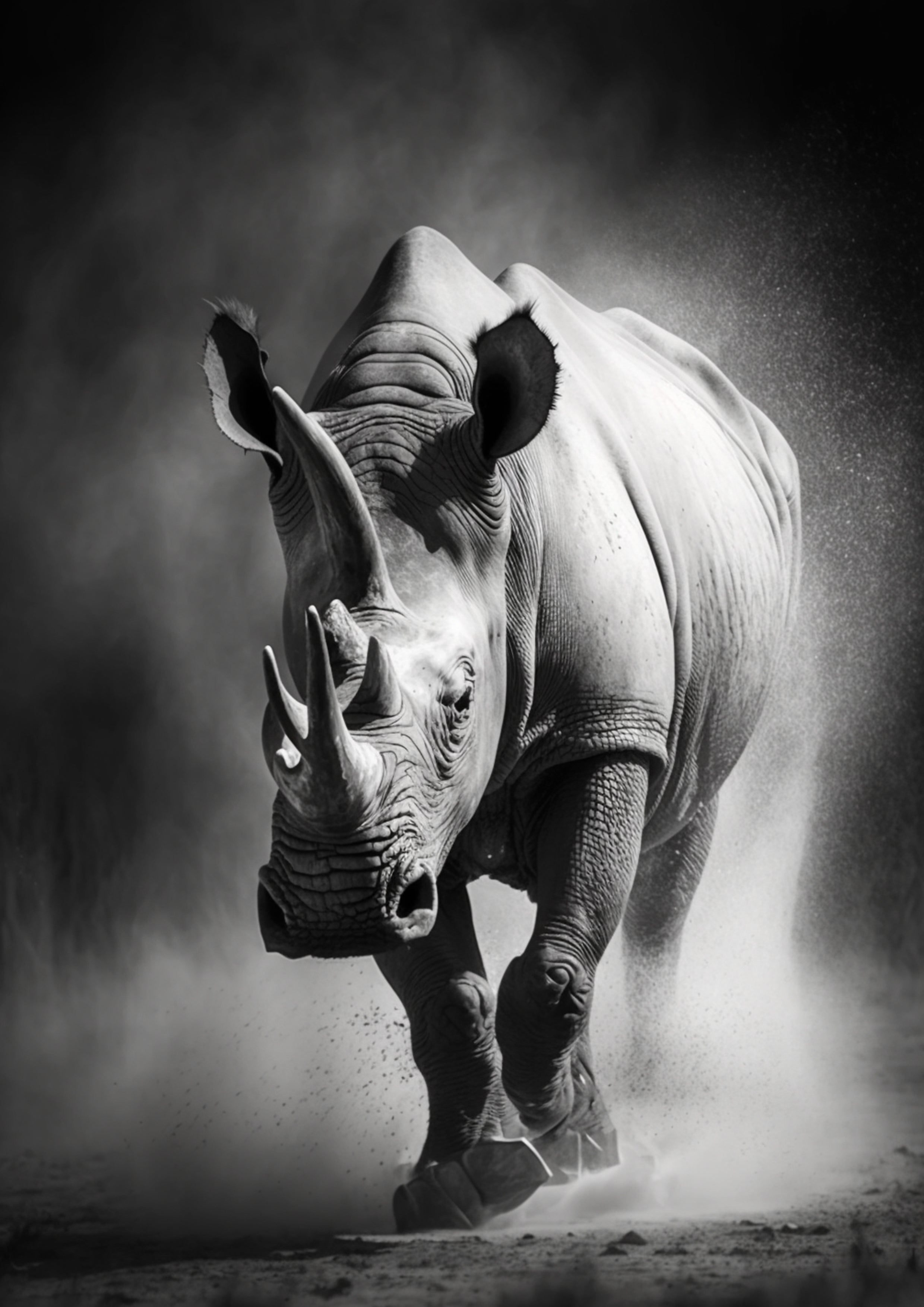 The animal poster collection in monochrome. – the picture card company